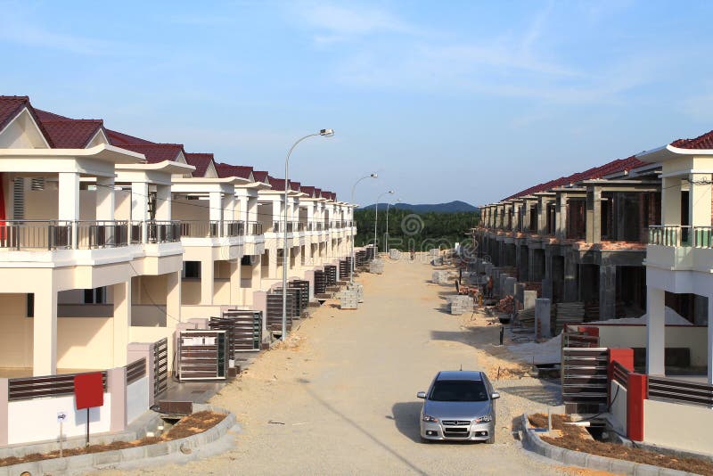 Residential Development stock image. Image of construction - 37602999