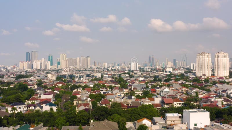 Residential Districts of West Jakarta Stock Footage - Video of west ...