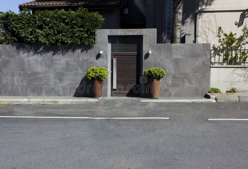 Residential entrance stock photo. Image of doorstep, custom - 72467652