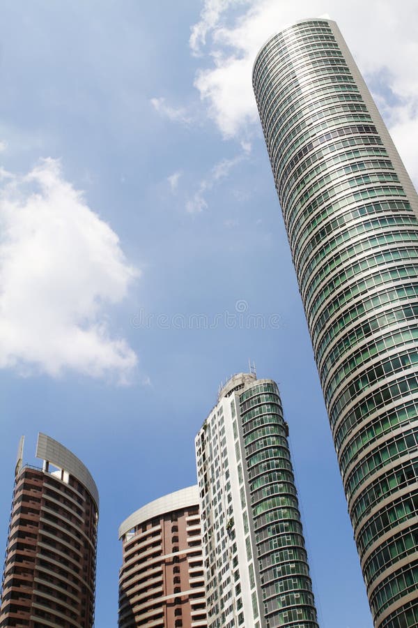 Residential Flats stock image. Image of tall, skyscrapers - 21745437