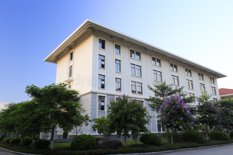 Residential hall buildings stock photo. Image of contemporary - 32392920