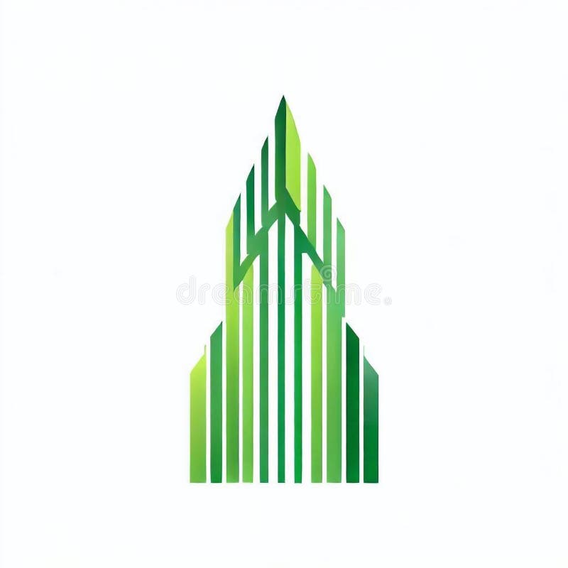 Residential High-rise and Skyscraper Building Symbol Logo Stock ...