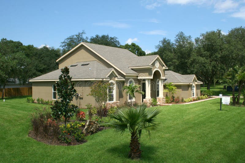 Residential House for sale stock image. Image of real - 2064319