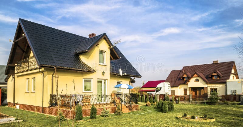 Residential house stock photo. Image of homes, large - 39054892