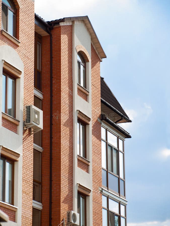 Residential House, Urban Style Stock Photo - Image of light, building ...