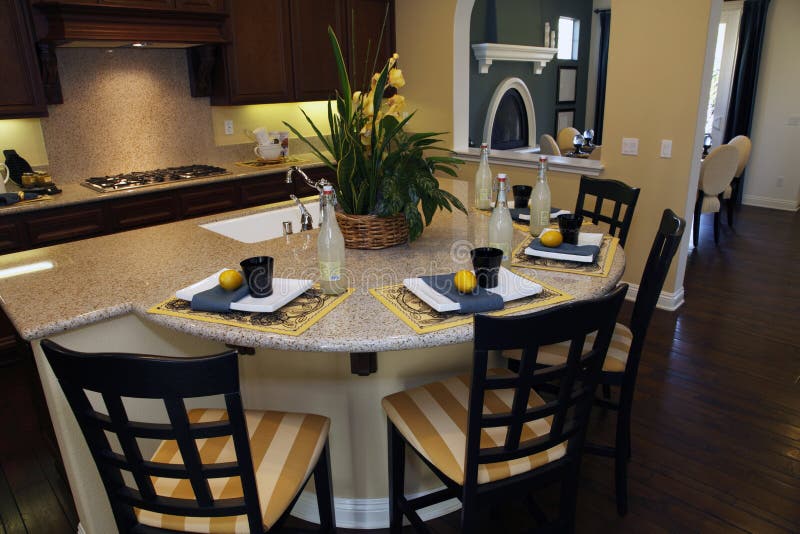 Residential Kitchen stock photo. Image of stainless, home - 13383014