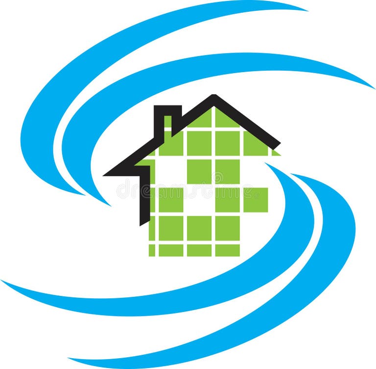 Illustrated Residential Logo Design Stock Illustrations – 245 ...