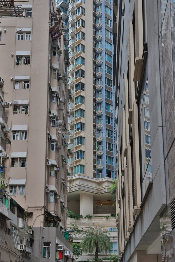 The Residential and Office Building at Wan Chai, Hk 7 Aug 2021 ...