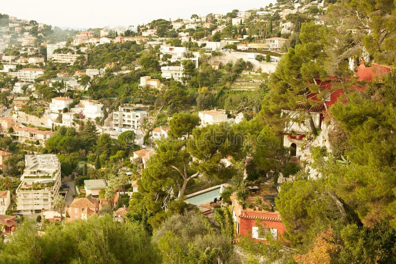 Residential Quarters, Nice, France Stock Image - Image of resort ...
