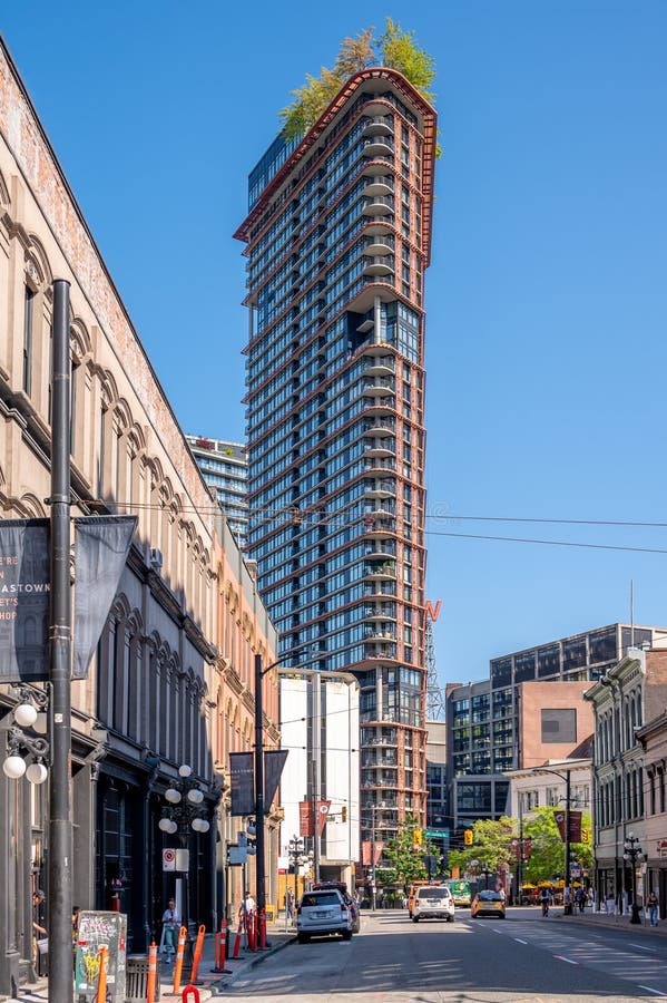Woodwards Redevelopment Project Stock Image - Image of city, british ...
