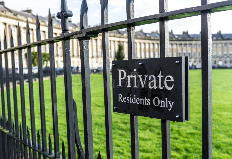 Residents Only And Private Roads - Access Only No Parking Signs Stock ...