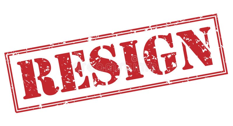 Resign rubber stamp stock vector. Illustration of sign - 87307673