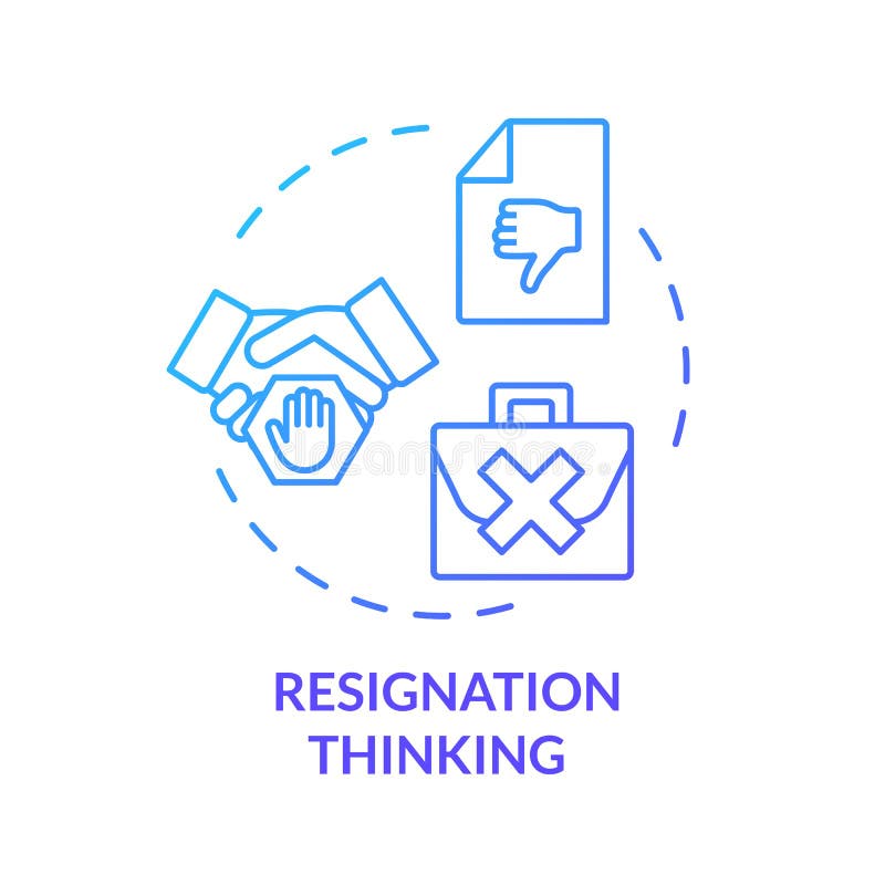 Resignation Icon Stock Illustrations – 652 Resignation Icon Stock ...