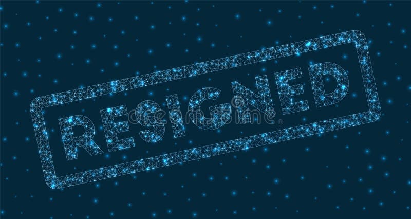 Resigned Badge Stock Illustrations – 4 Resigned Badge Stock ...