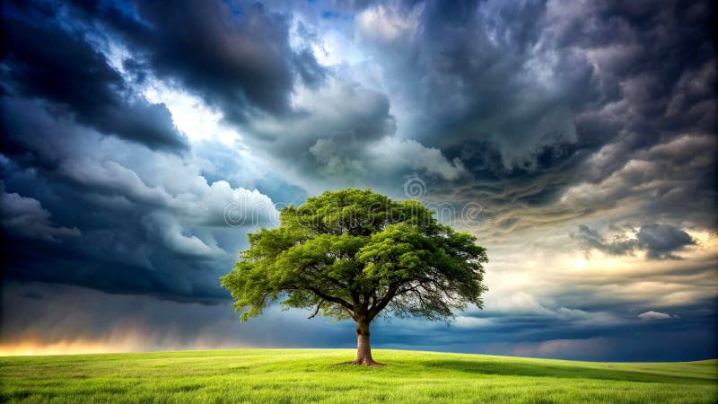 Resilience in the Face of Adversity: a Solitary Tree Standing Tall ...