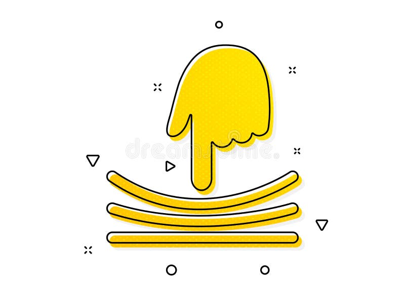 Elastic Icon. Resilience Material Sign. Vector Stock Vector ...