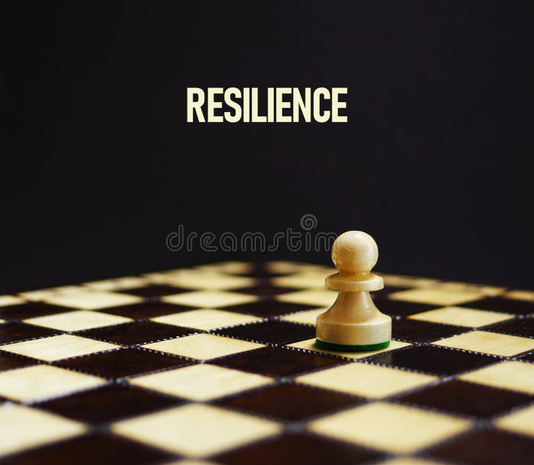 Resilience and Perseverance is Shown Using the Text Stock Photo - Image ...