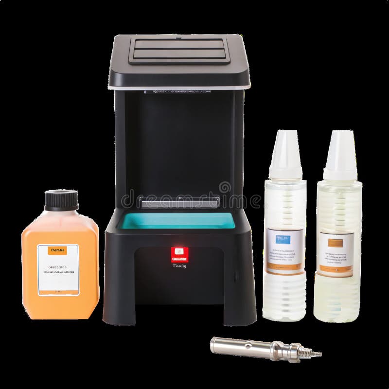 Resin 3d Printer Wash and Cure Station with Cleaning Solutions and Tool ...