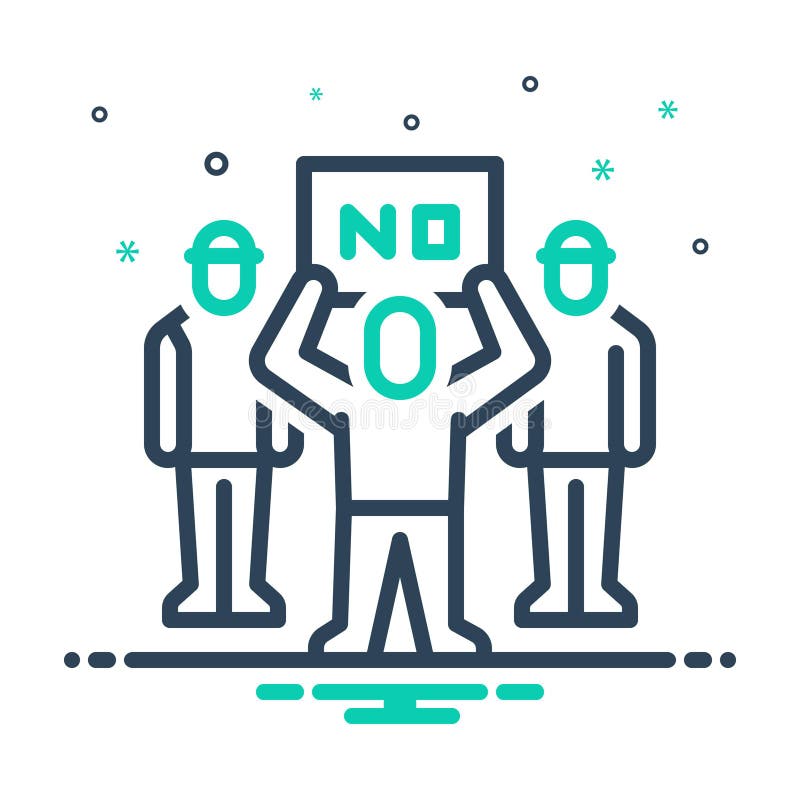 Mix Icon for Resist, Protest and Baner Stock Vector - Illustration of ...