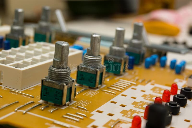 Integrated circuit stock photo. Image of technetronic - 10174218