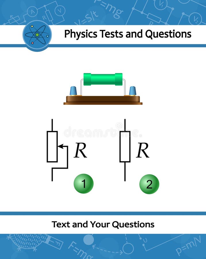 Resistor. Capacitor Resistor Icon with Simple Electrical Scheme Stock ...