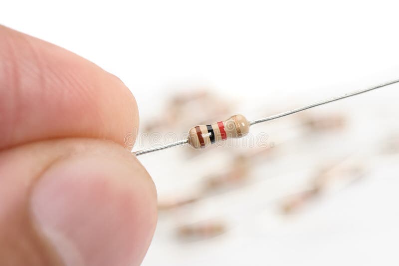 Resistor stock photo. Image of object, parts, 1000, electronic - 80359304