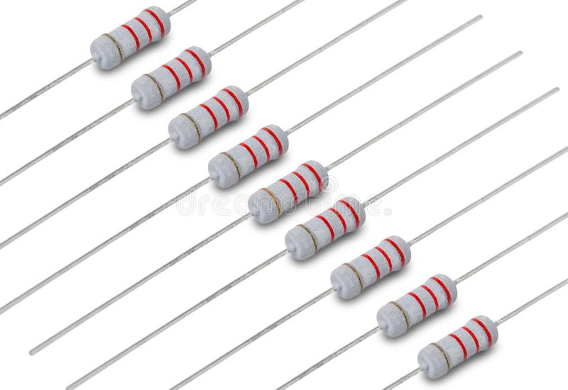 Resistor stock image. Image of abstract, passive, isolated - 134502375