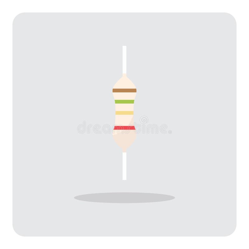 Board Resistor Icon Simple Vector. Electric Circuit Stock Vector ...