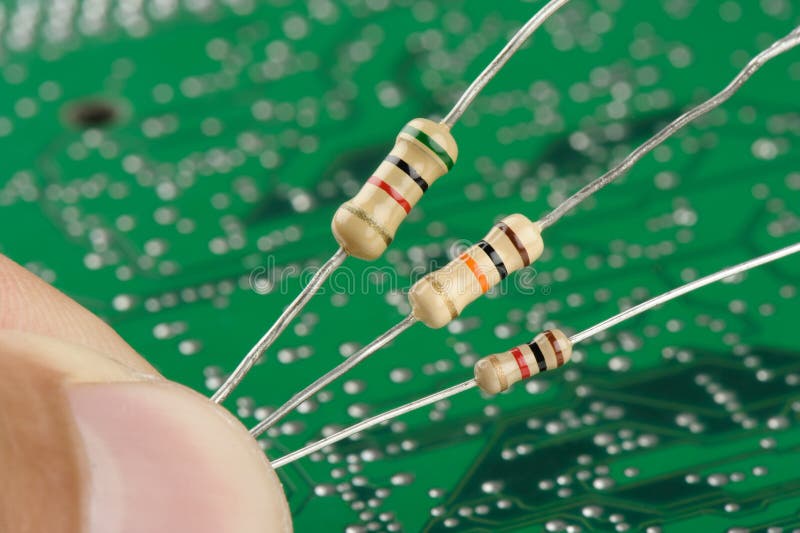 Resistore fotografia stock. Immagine di macro, colore - 80359530