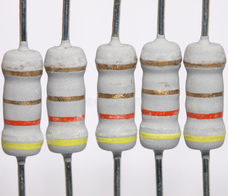 Resistori di potenza immagine stock. Immagine di rosso - 8863565