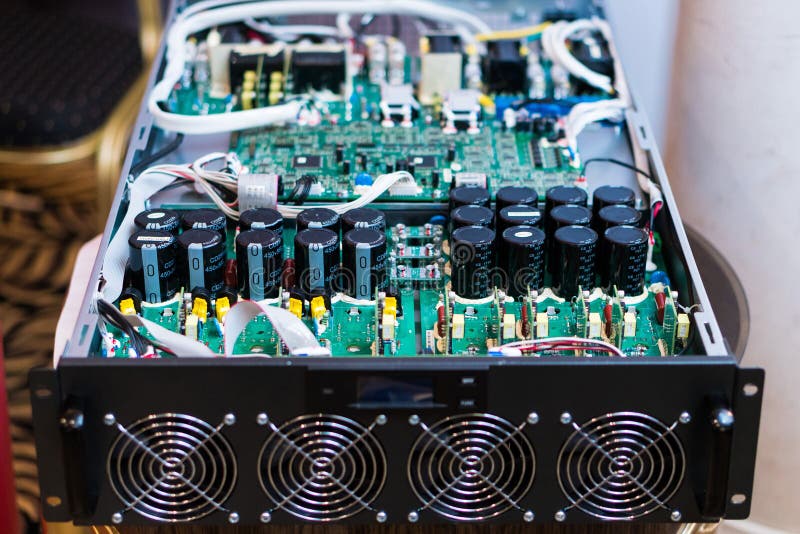 Resistors, Capacitors and Other Electronic Components of Micro Chip ...