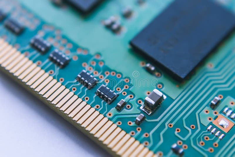 Resistors, Capacitors and Other Electronic Components in RAM Stock ...