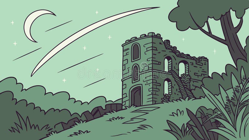 Resistors with City Skyline and River Electronic Landscape, Vector ...