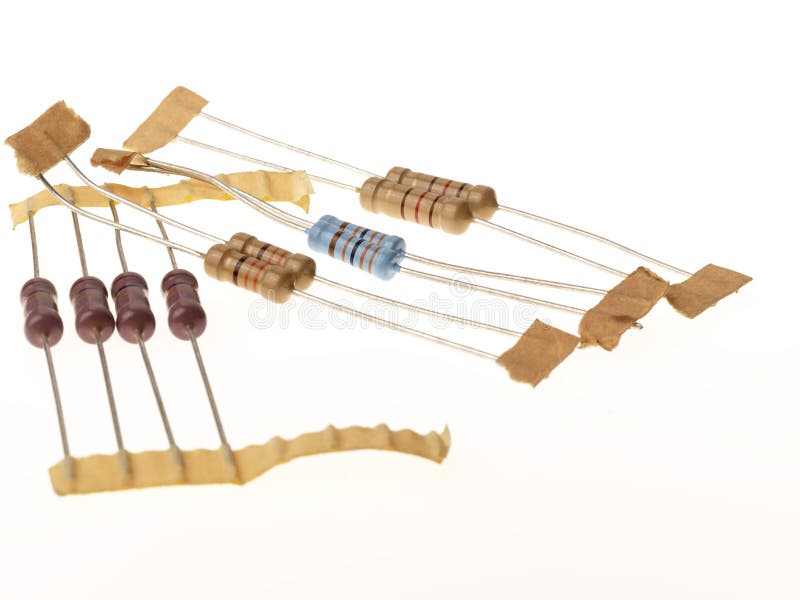 Resistors stock image. Image of design, electronics, component - 38616149