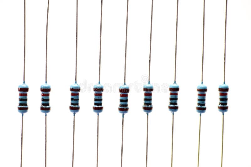 Resistors stock image. Image of capacitor, computer - 175567567