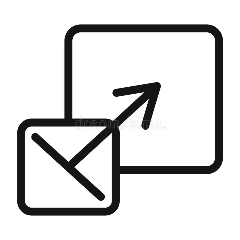 Resize Icon Collection Adjustment Tools Illustrations for Graphic ...