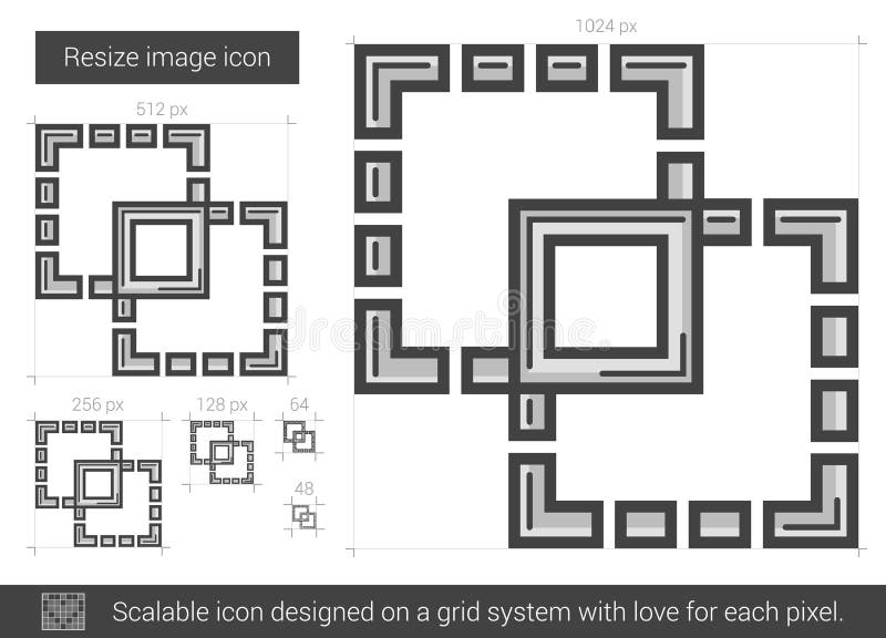 Resize Square Icon Stock Illustrations – 587 Resize Square Icon Stock ...
