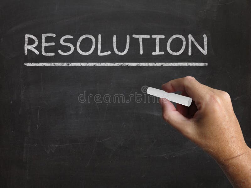 New Years resolutions list stock illustration. Illustration of ...