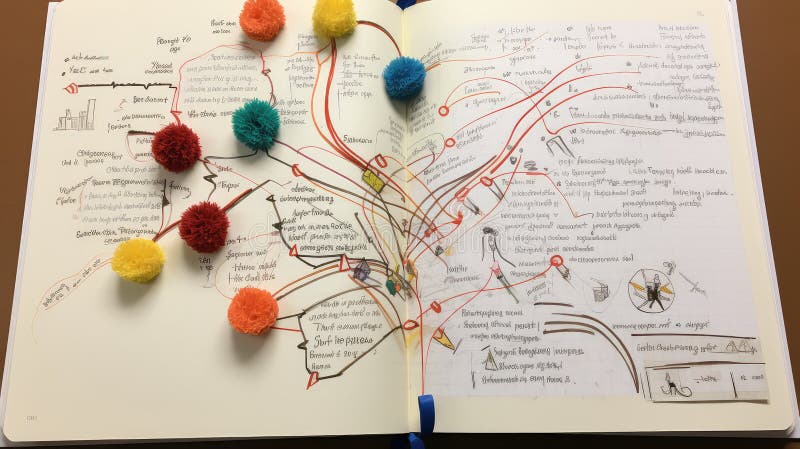 Resolution book outline stock illustration. Illustration of protagonist ...