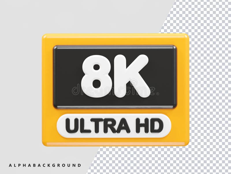 Resolution Icon Vector Illustration Element 3d Rendering Transparent ...