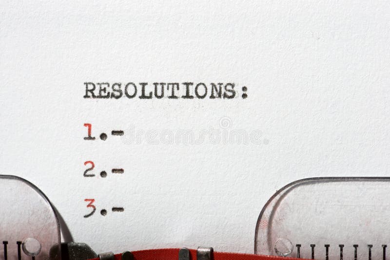Resolutions concept view stock photo. Image of texture - 263441770