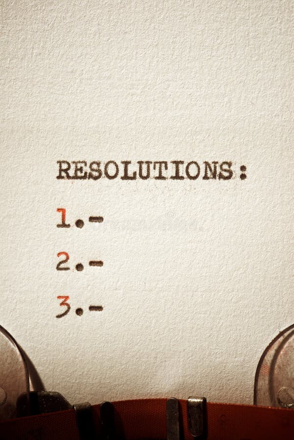 Resolutions concept view stock photo. Image of future - 263441814