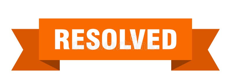 Resolved Sign Stock Illustrations – 282 Resolved Sign Stock ...