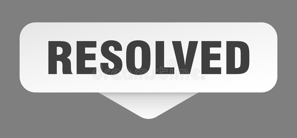 Resolved Sticker Stock Illustrations – 165 Resolved Sticker Stock ...