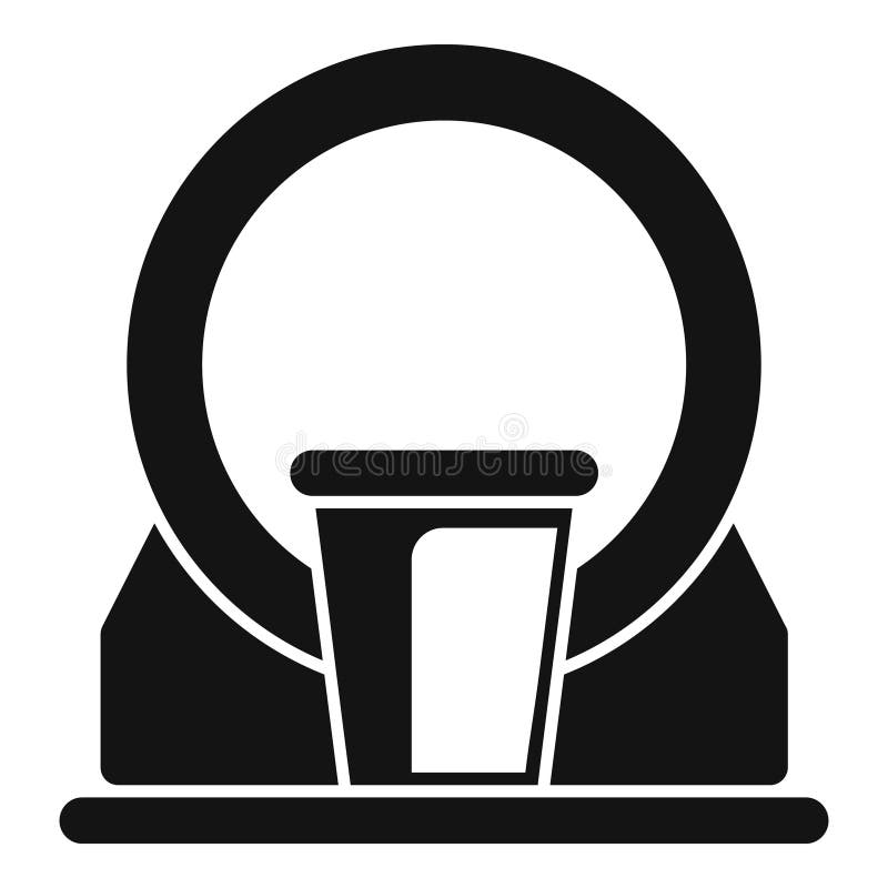 Resonance Tomography Device Icon Simple Vector. Xray Imagining Stock ...