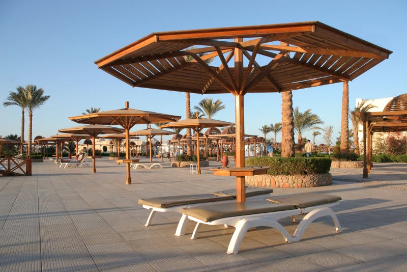 Path on a resort stock photo. Image of summer, masion, room - 192898