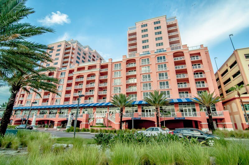 Resort on Clearwater Beach editorial stock photo. Image of captured ...