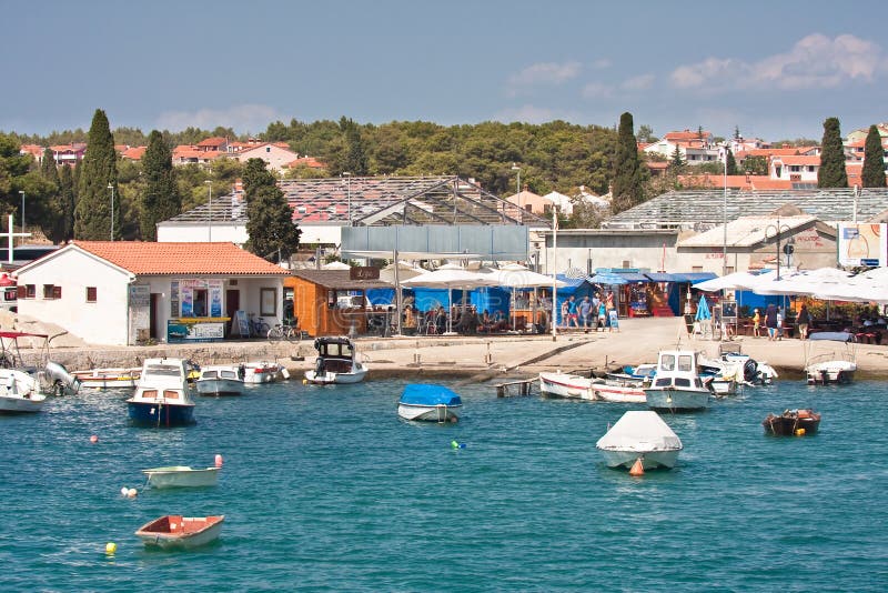 Resort Fazana, Croatia editorial photo. Image of coast - 30325571