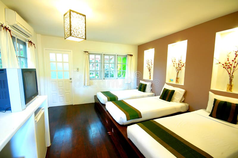Resort guestroom stock image. Image of hotel, house, relax - 34753929