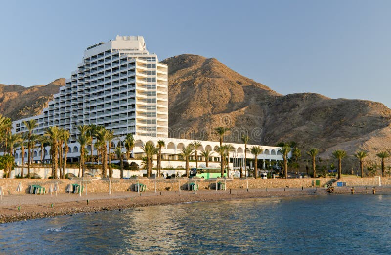 Resort Hotel in Eilat, Israel Stock Photo - Image of famous, export ...